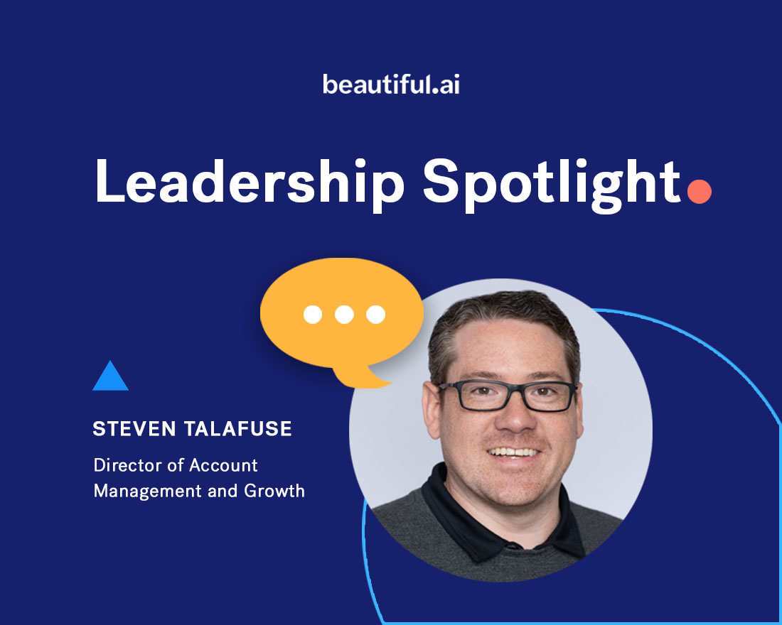 Beautiful.ai Employee Spotlight: Steven Talafuse, Director of Account Management & Partner ...